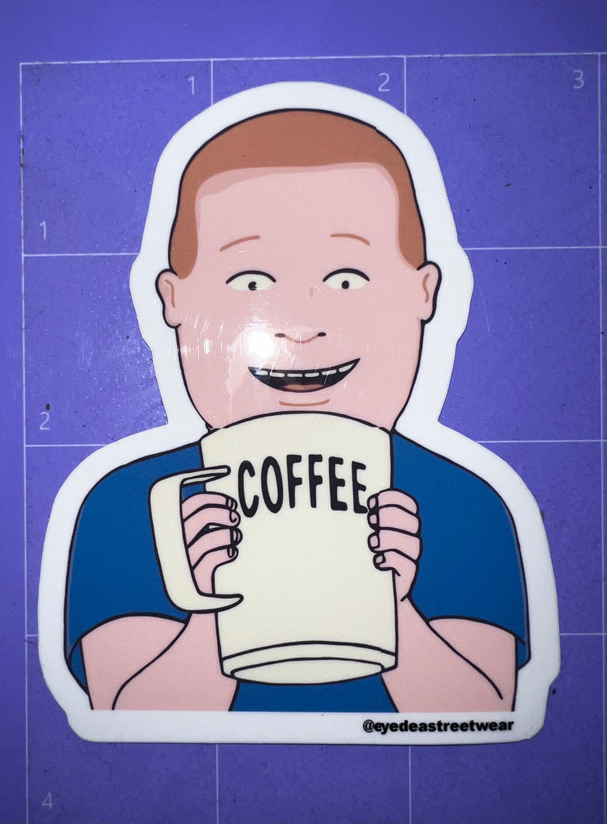 Bobby Hill Sticker – Eyedea Streetwear